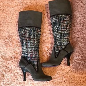 Golden Compass | Shoes | Golden Compass Gray Suede Leather Textile ...